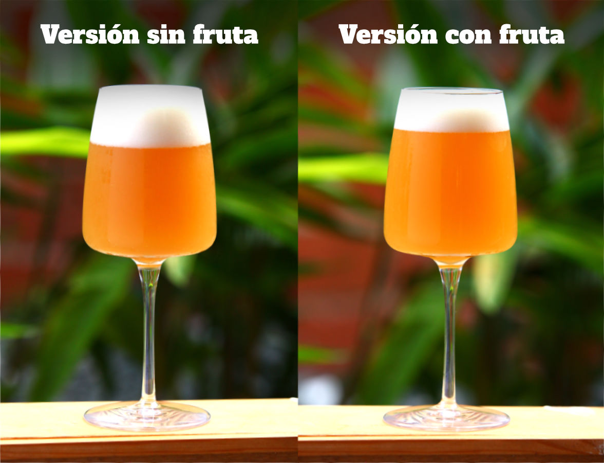 Utilización de fruta para reemplazar el sabor de lúpulos frutales en ...